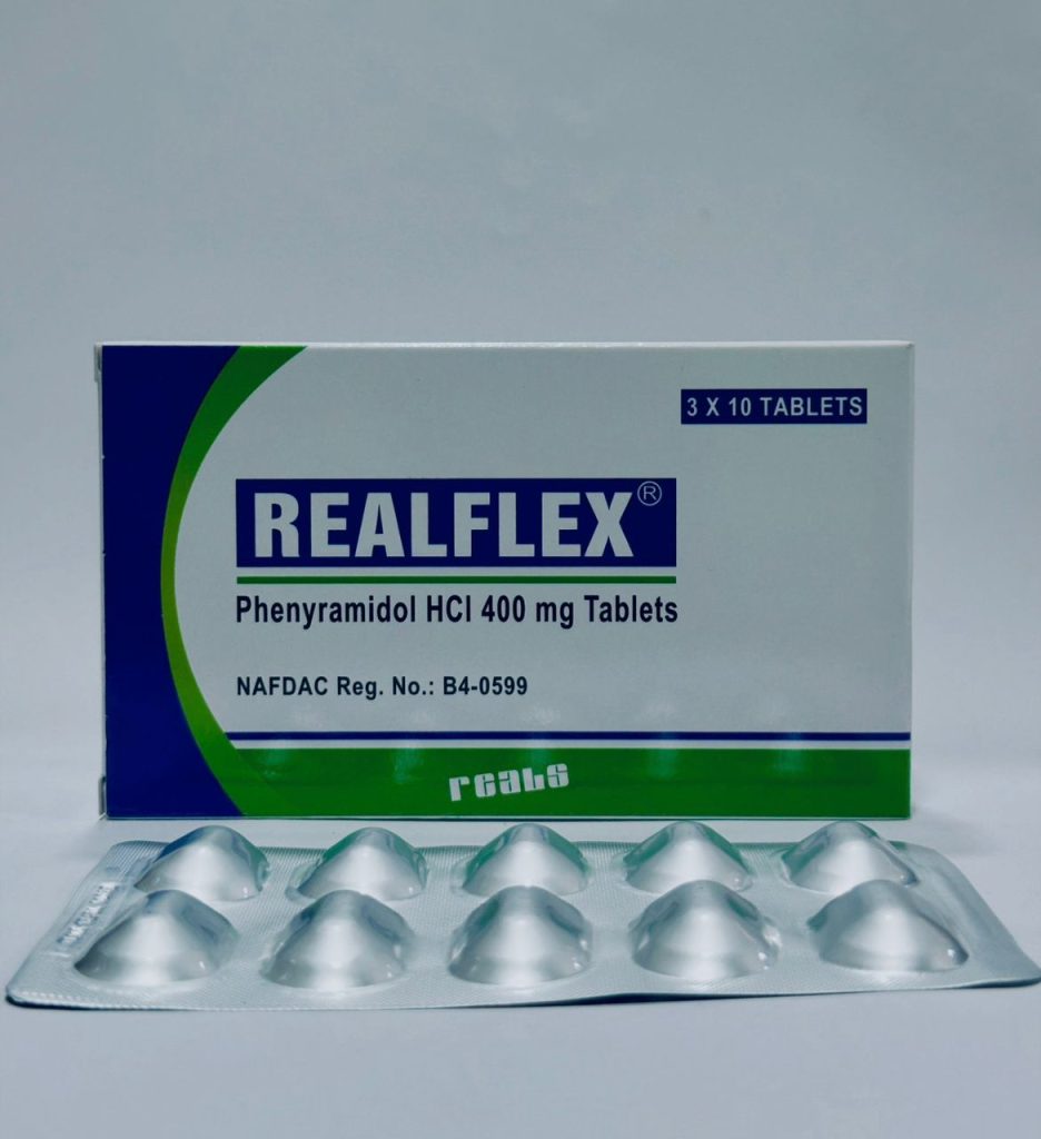 Realflex Tablet 400mg (Phenyramidol) x30 | MedeCify