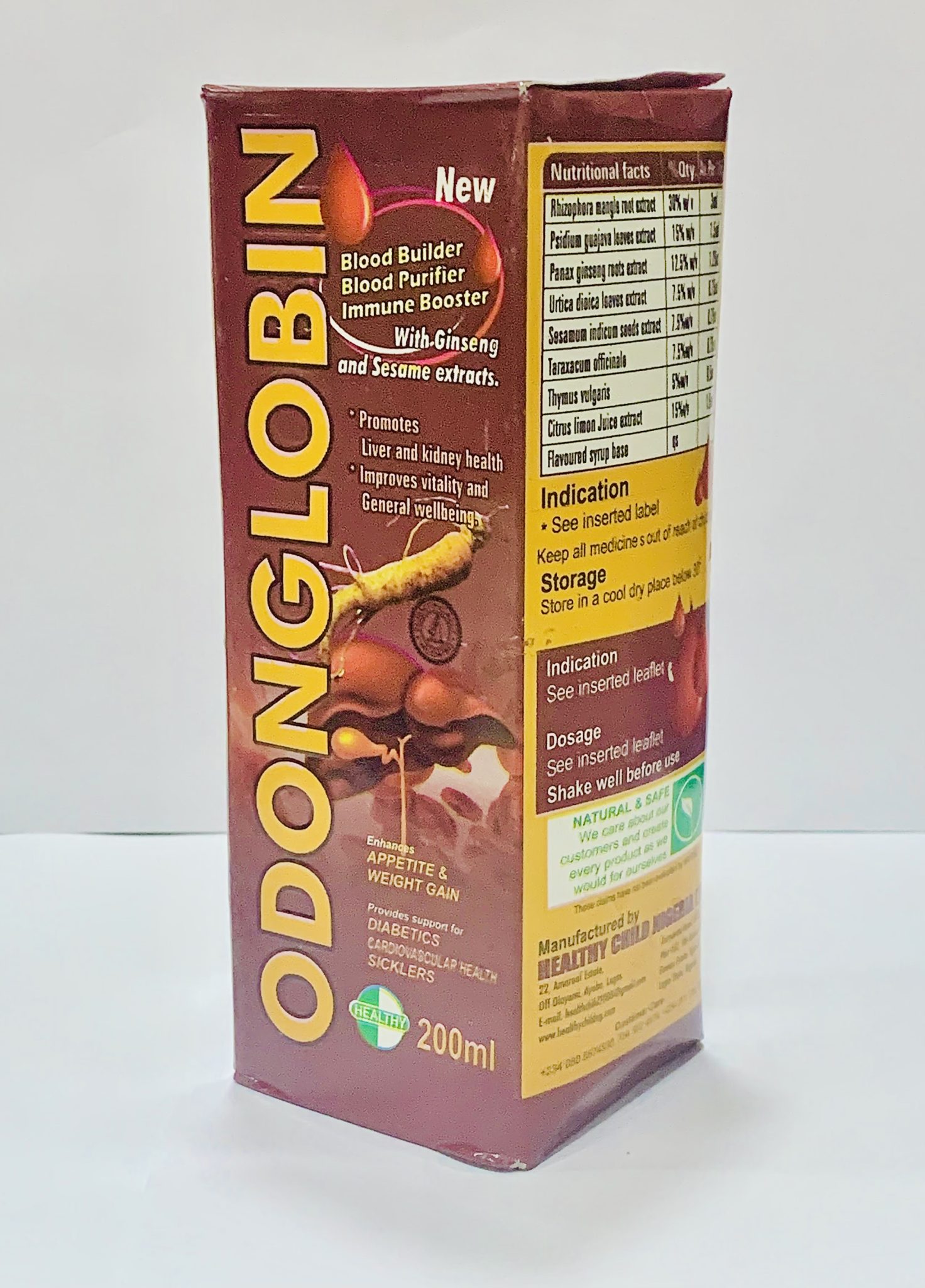 Hemoforce Forte Syrup (Blood Tonic) 200ml | MedeCify