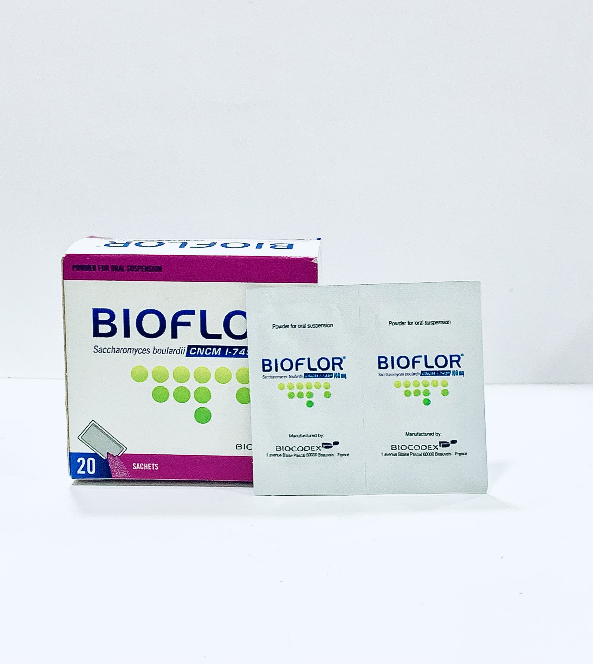 Bioflor Powder Sachet (Saccharomyces boulardii) x20 | MedeCify