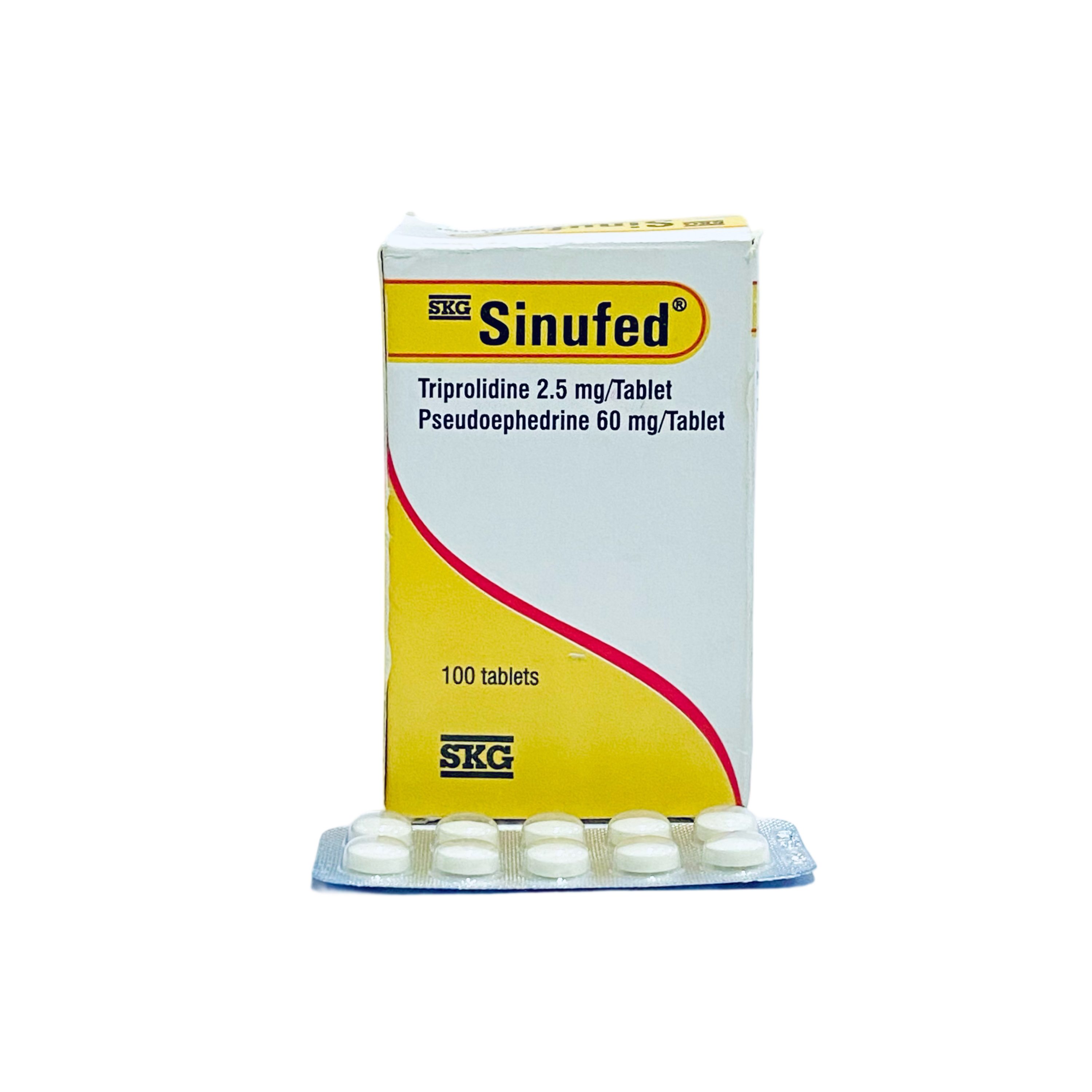 Sinufed Tablet (Triprolidine/Pseudoephedrine) | MedeCify