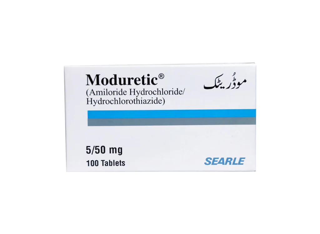 Moduretic Tablet 5/50mg (Ami/HCTz) x100 | MedeCify