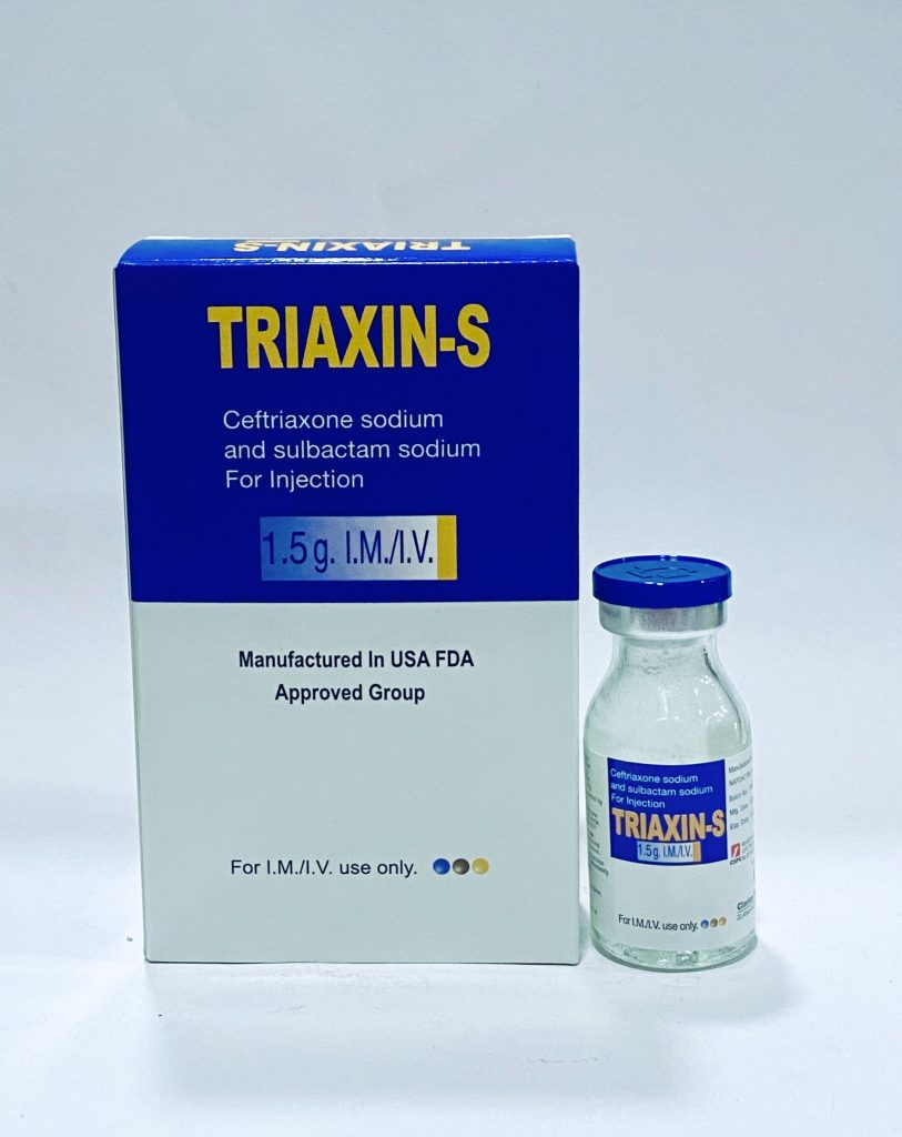 Triaxin-S Injection 1.5g I.M/IV | MedeCify
