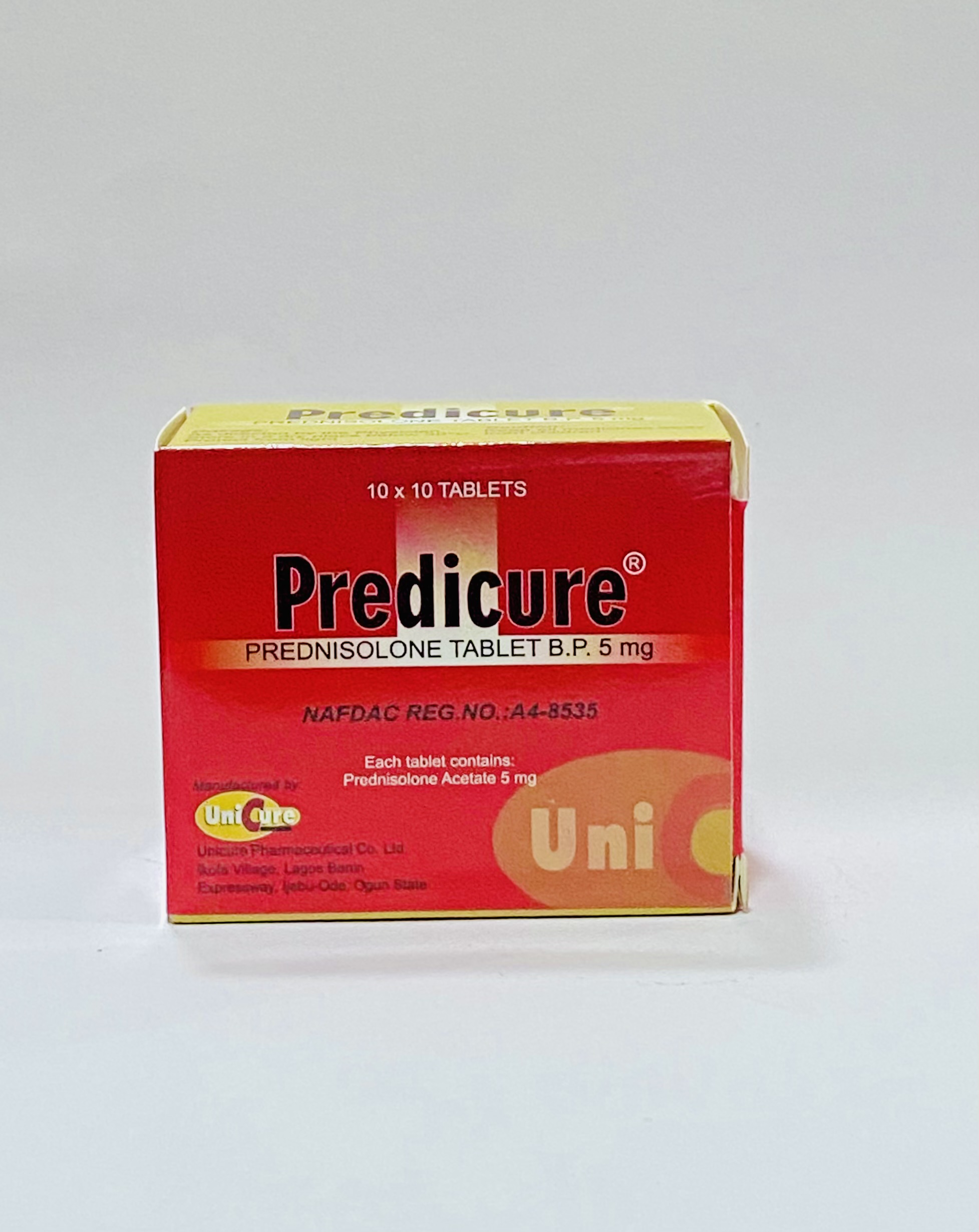 Predicure Tablet 5mg (Prednisolone) x100 | MedeCify