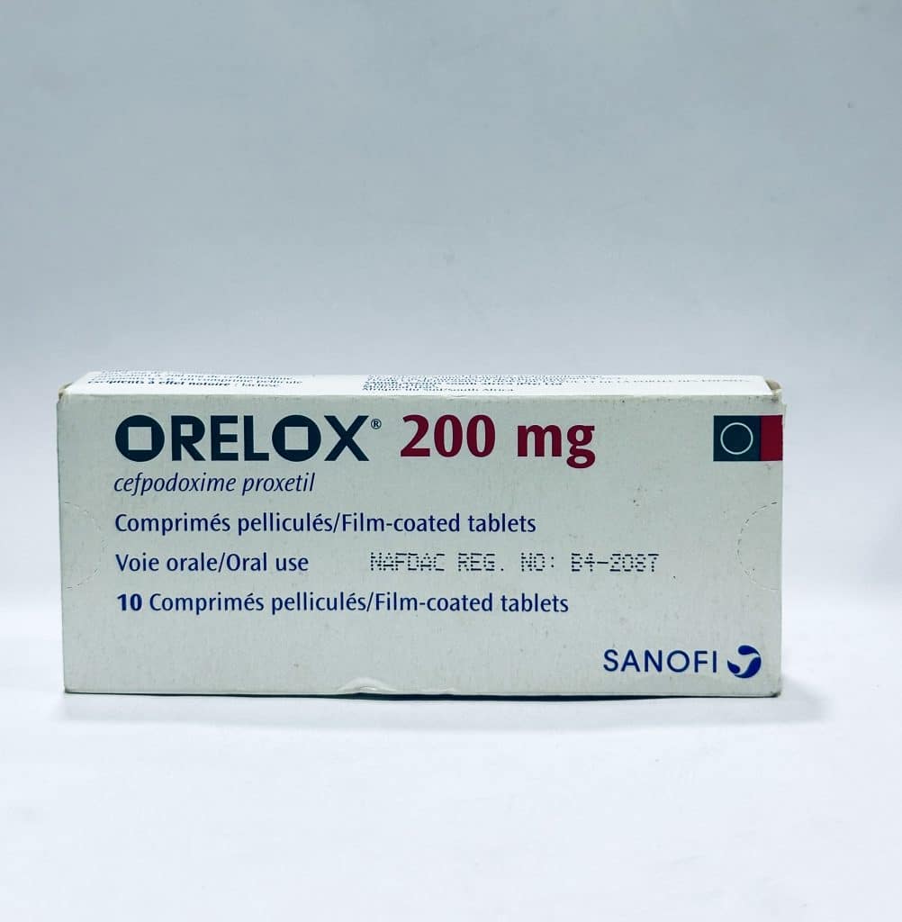 Orelox Tablet 200mg (Cefpodoxime) x10 | MedeCify